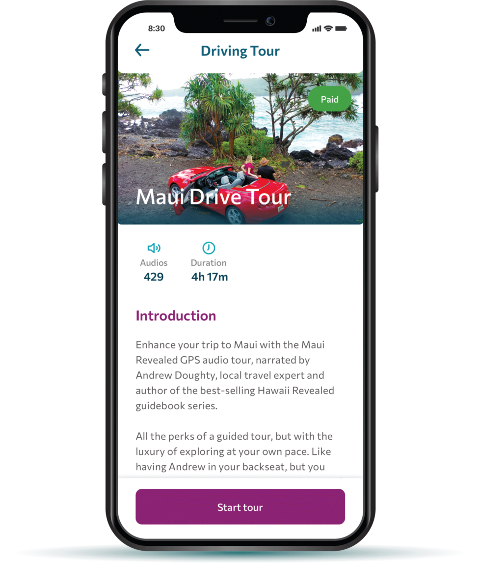 Maui Island Guidebook & Travel App with Drive Tour - Revealed Travel Guides